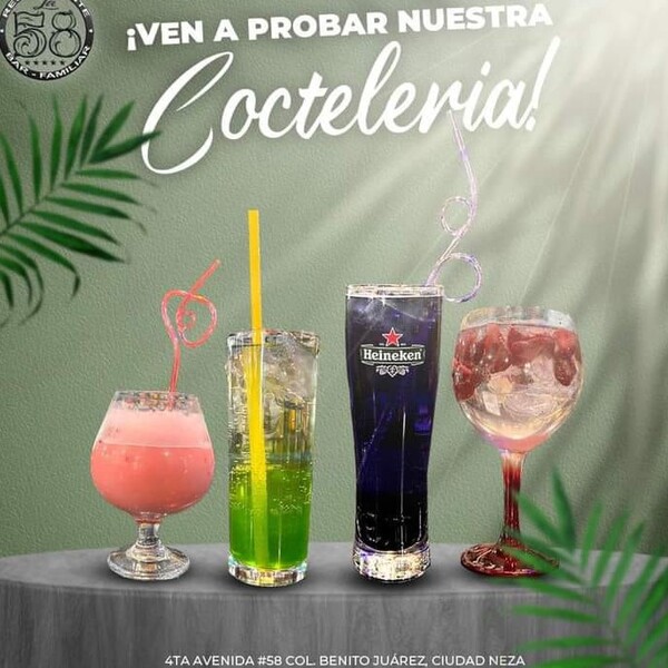 Restaurante Bar Familiar La 58 CDMX | Reservándonos